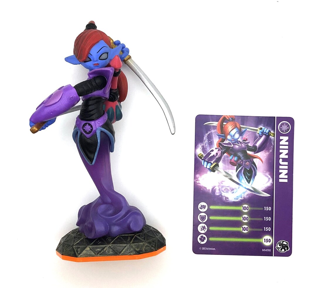 Skylanders Giants Ninjini With Card Figure Activision - Etsy