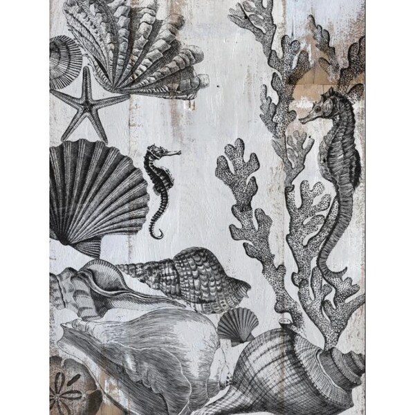 Seashore Prima Transfer - Etsy