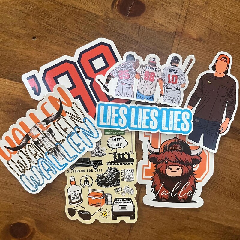 Morgan Wallen Stickers - Etsy