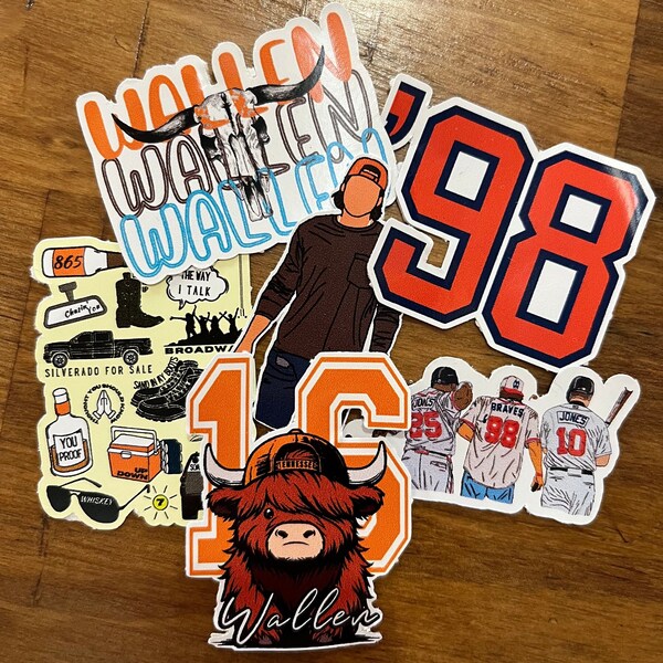 Morgan Wallen Stickers - Etsy