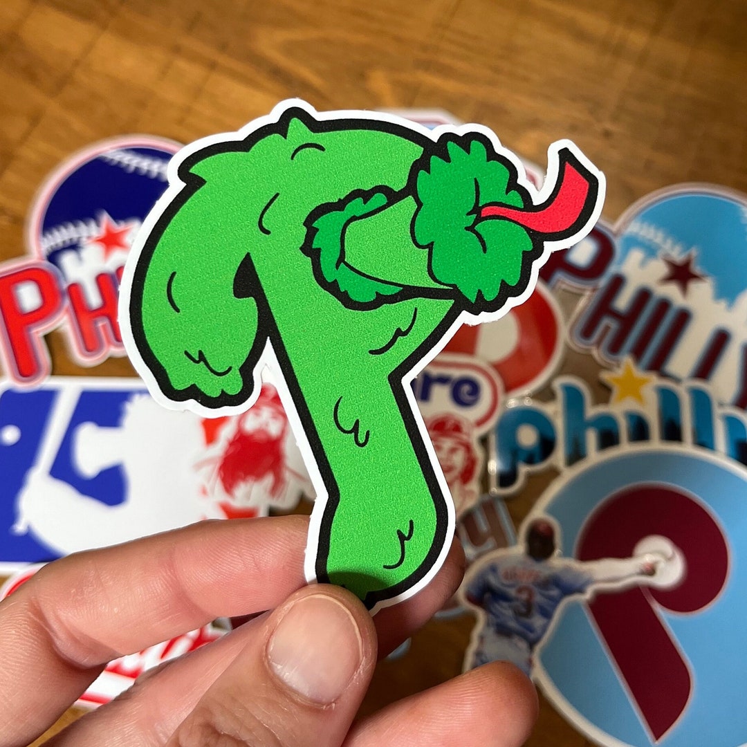 Phillie Phanatic Baseball Decal/sticker - Etsy