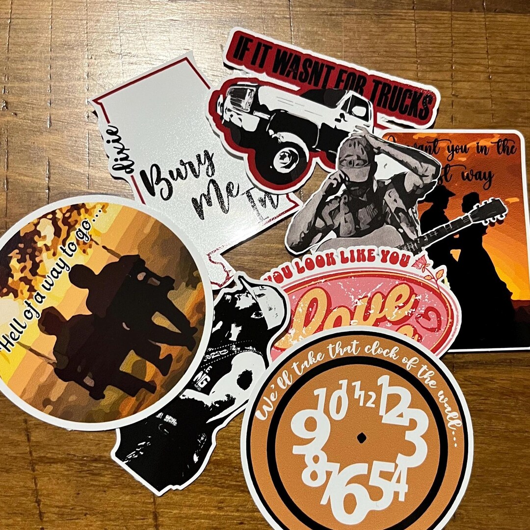 Riley G Country Music Decals Sticker - Etsy