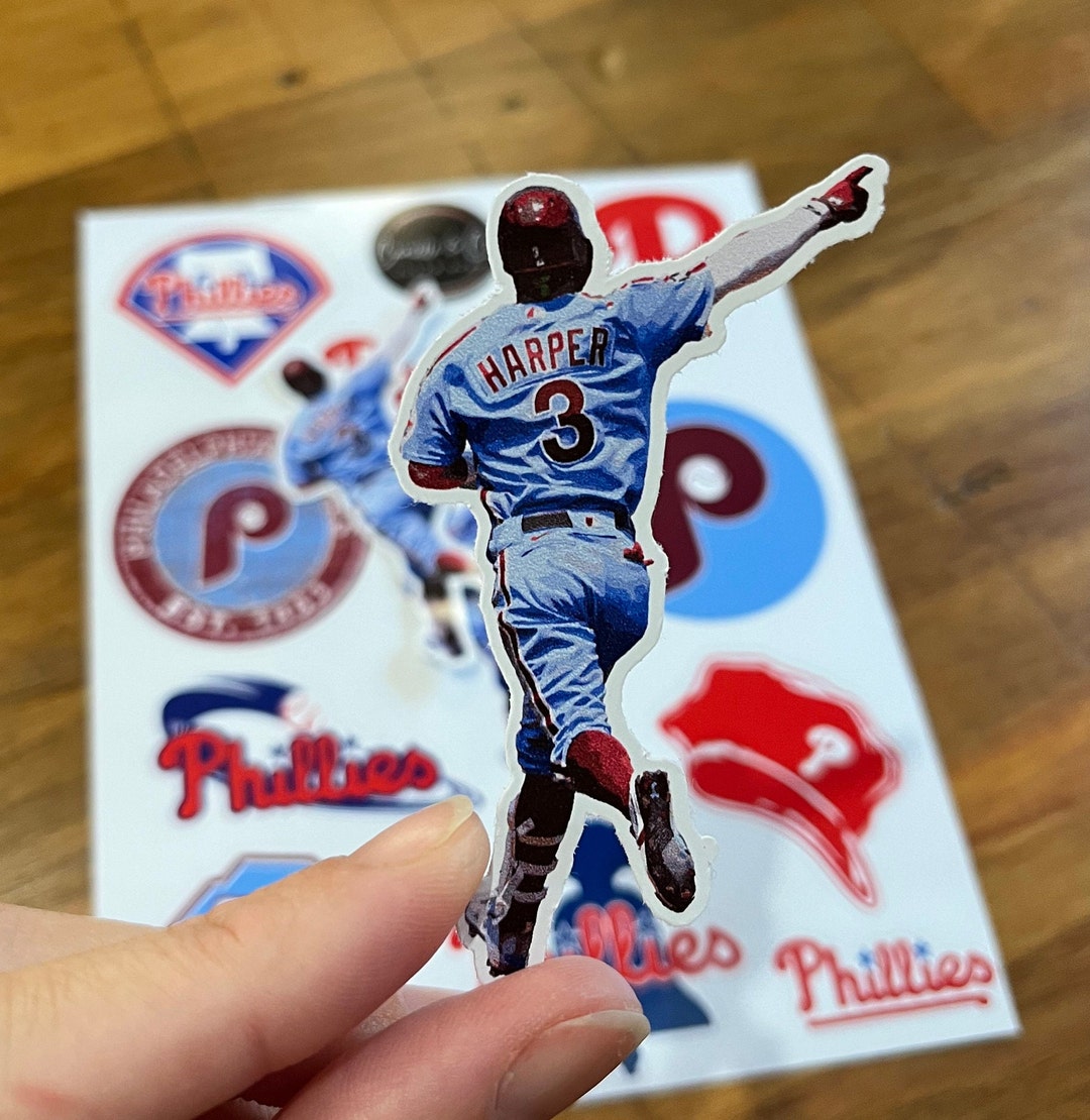 Baseball Philles Harper Decal/sticker - Etsy