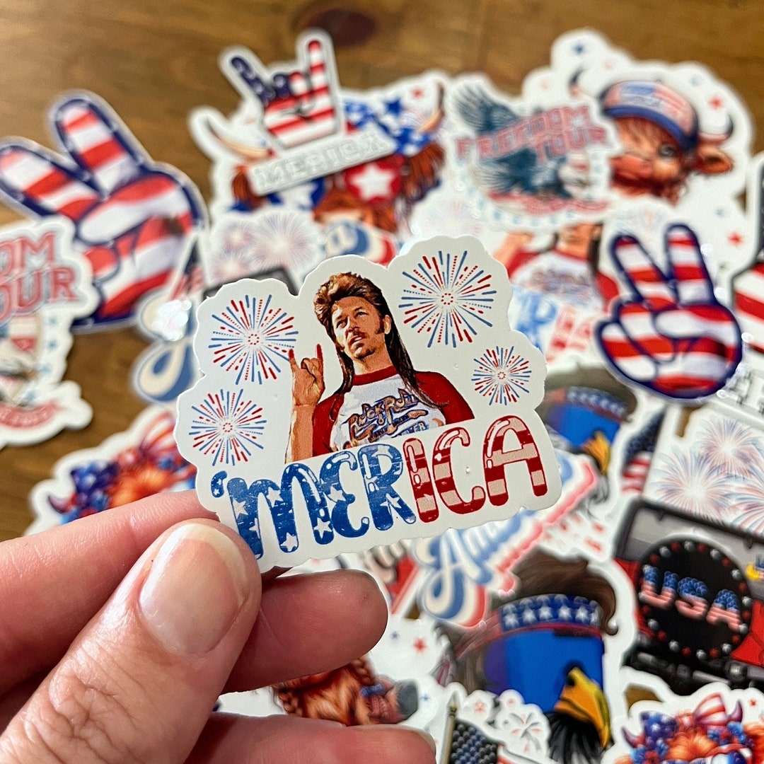 Joe Dirt USA Merica Sticker Decal - Etsy