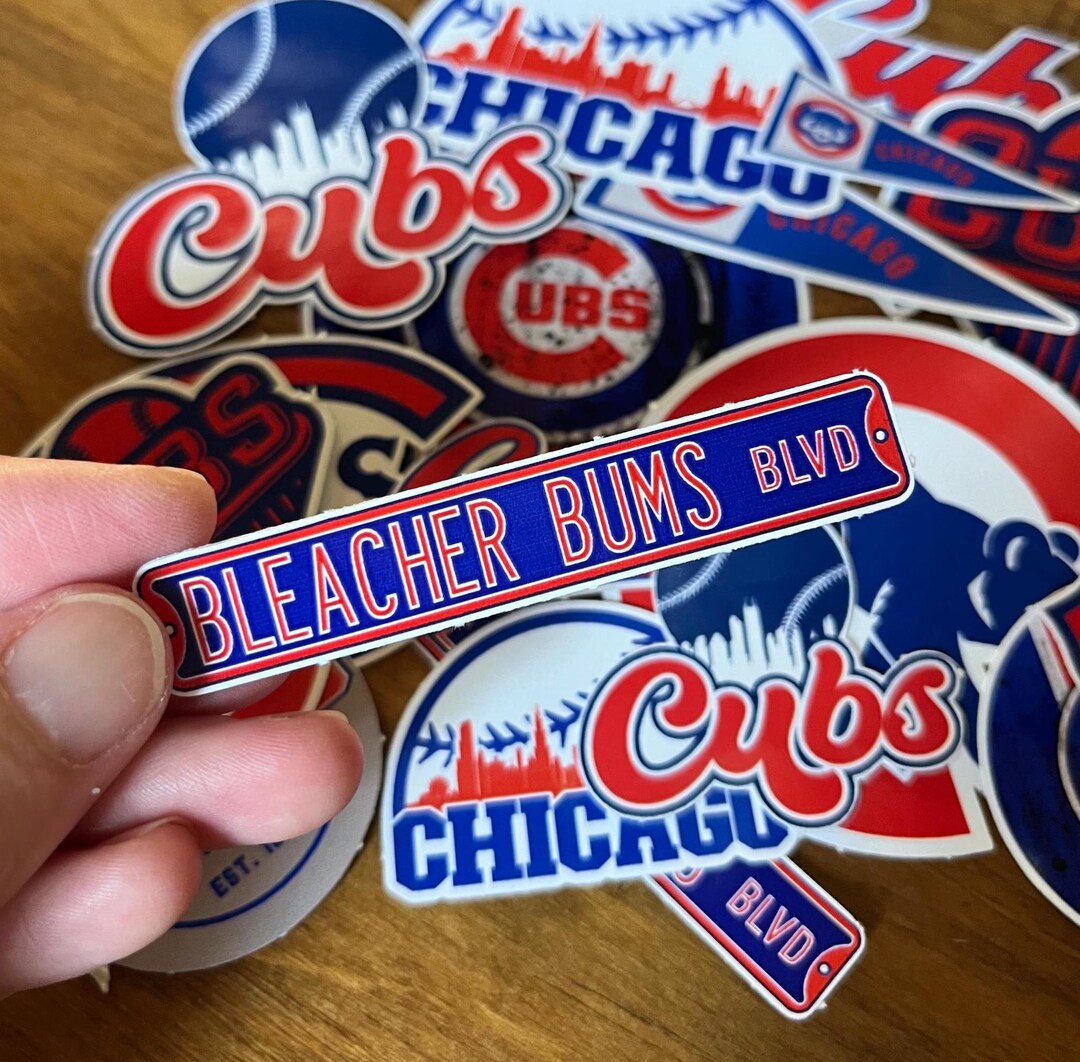 Cubs Wrigley Field Sticker - Etsy