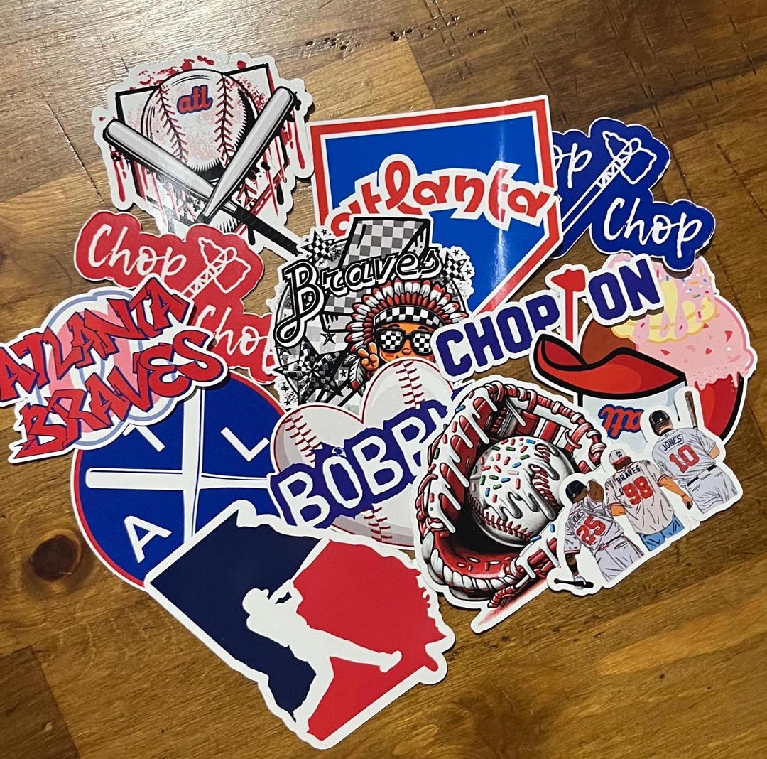 Braves Baseball ATL Stickers/decals - Etsy