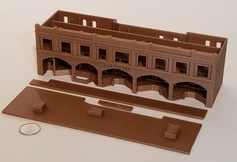 N Scale Building 5 set Model Building Kit 3D Printed in - Etsy
