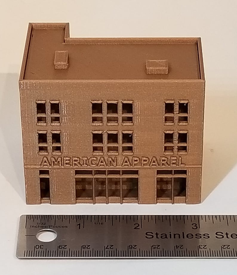 N Scale Building 4 set Model Building Kit 3D Printed in - Etsy