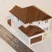 N Scale Suburban Home #1 - Model Building Kit - 3D Printed in PLA ...