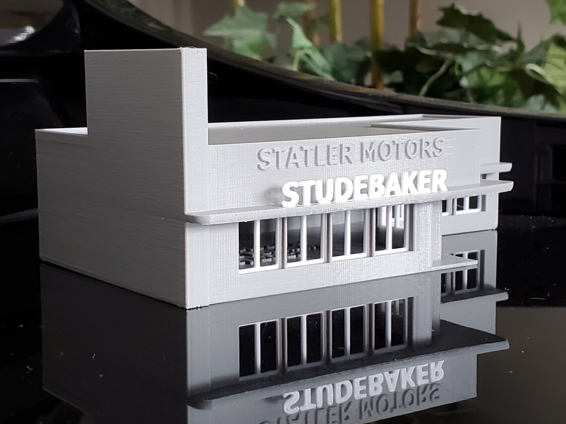 BTTF Hill Valley Statler Motors N Scale Replica Model Building - Etsy ...