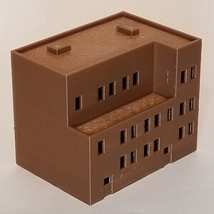 N Scale Building 4 set Model Building Kit 3D Printed in - Etsy