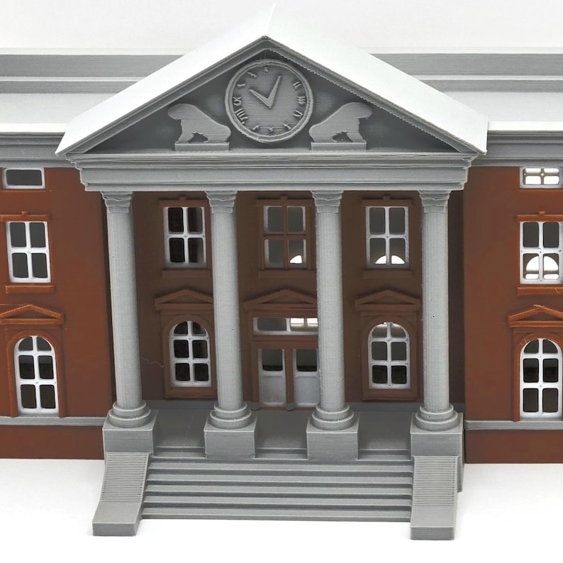 N Scale Back to the Future Clock Tower: 3D Printed Replica - Etsy