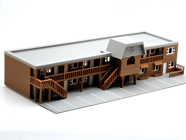 N Scale Roadside Motel: 3D Printed Replica - Etsy