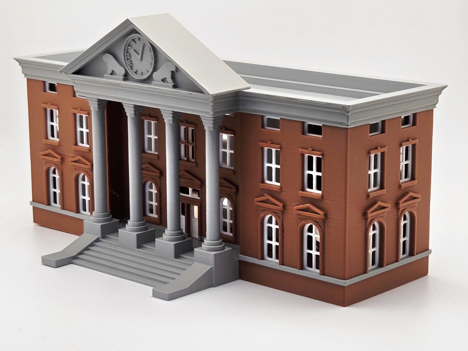 N Scale Back to the Future Clock Tower: 3D Printed Replica - Etsy