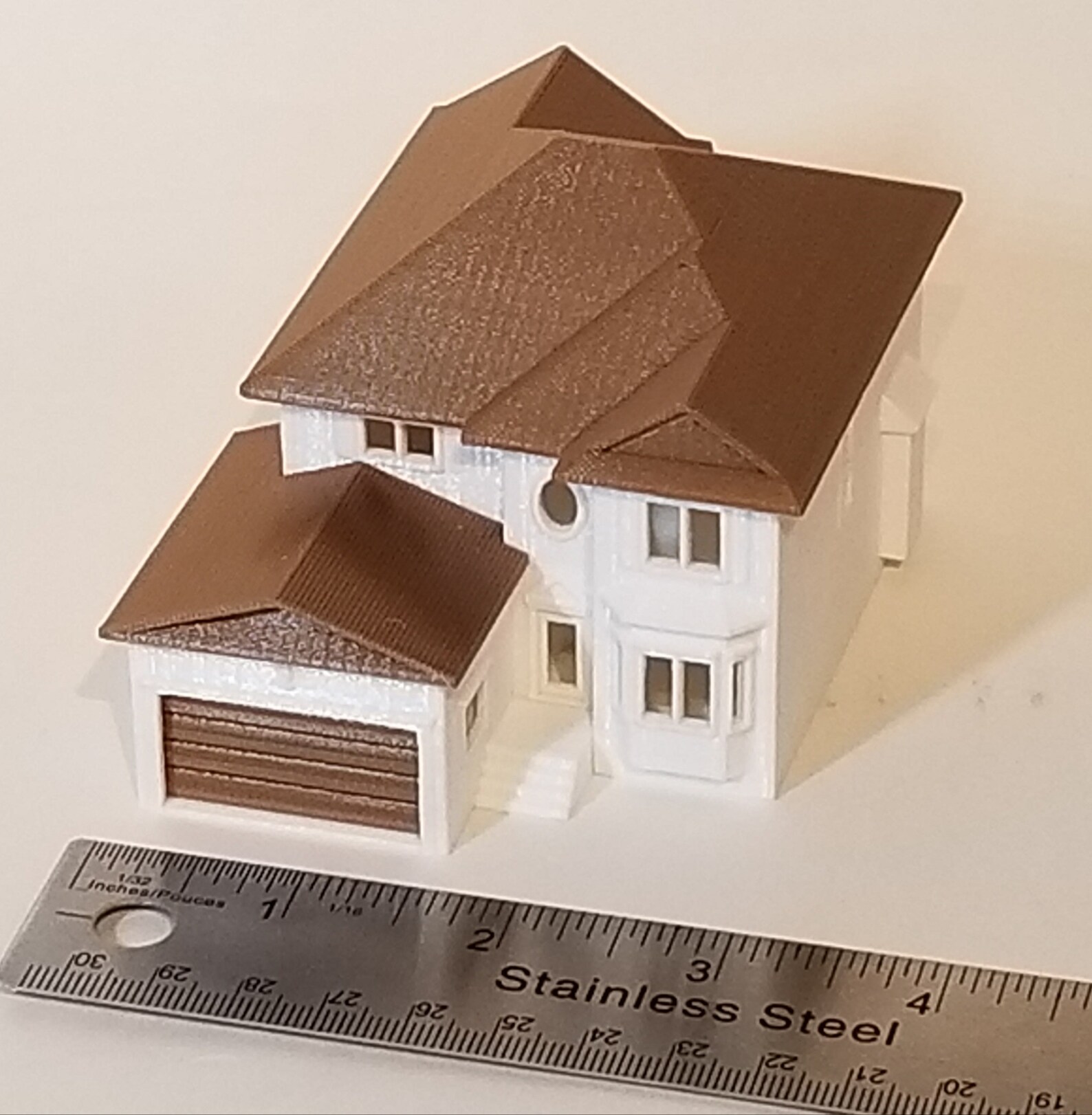 N Scale Suburban Home 1 Model Building Kit 3D Printed in | Etsy Canada