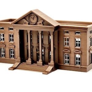 N Scale Clock Tower - Back to the Future - Model Building Kit - 3D ...