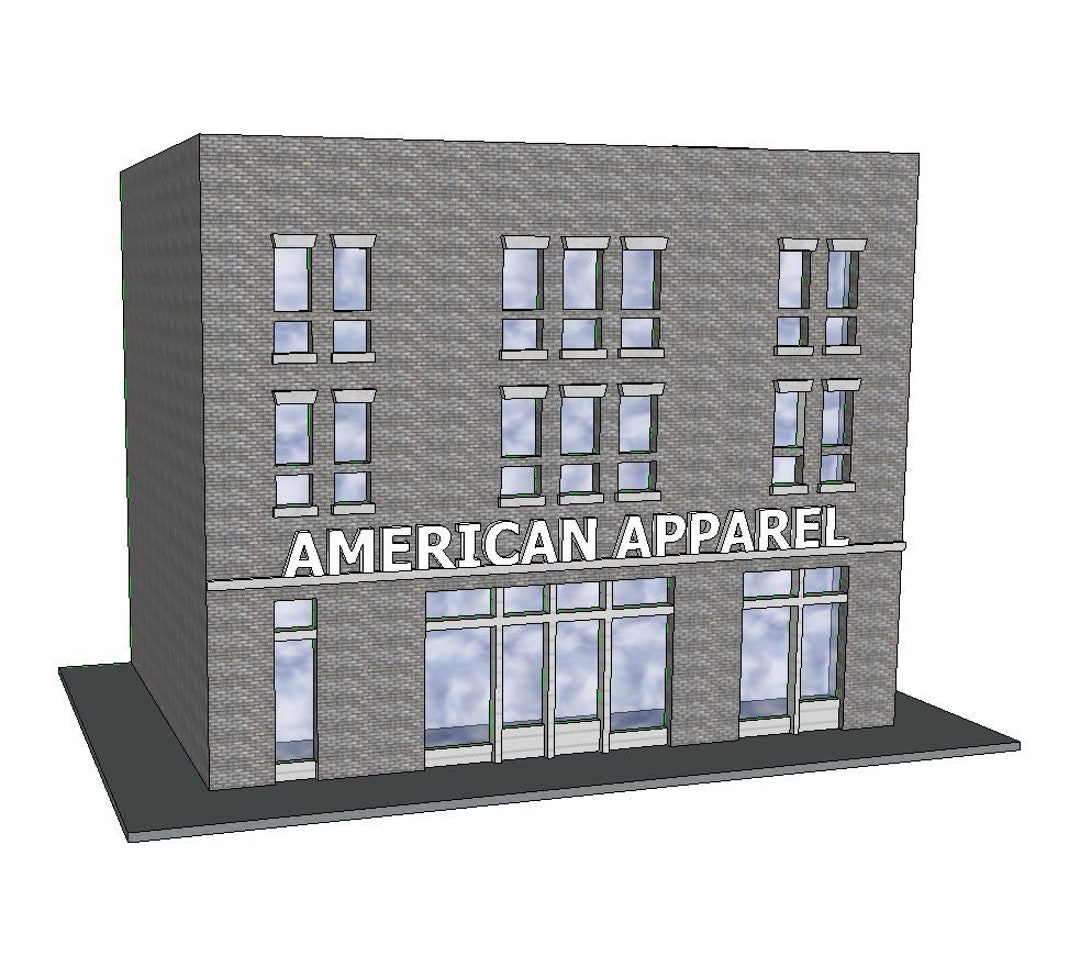 N Scale Building #4 (set) - Model Building Kit - 3D Printed in PLA ...