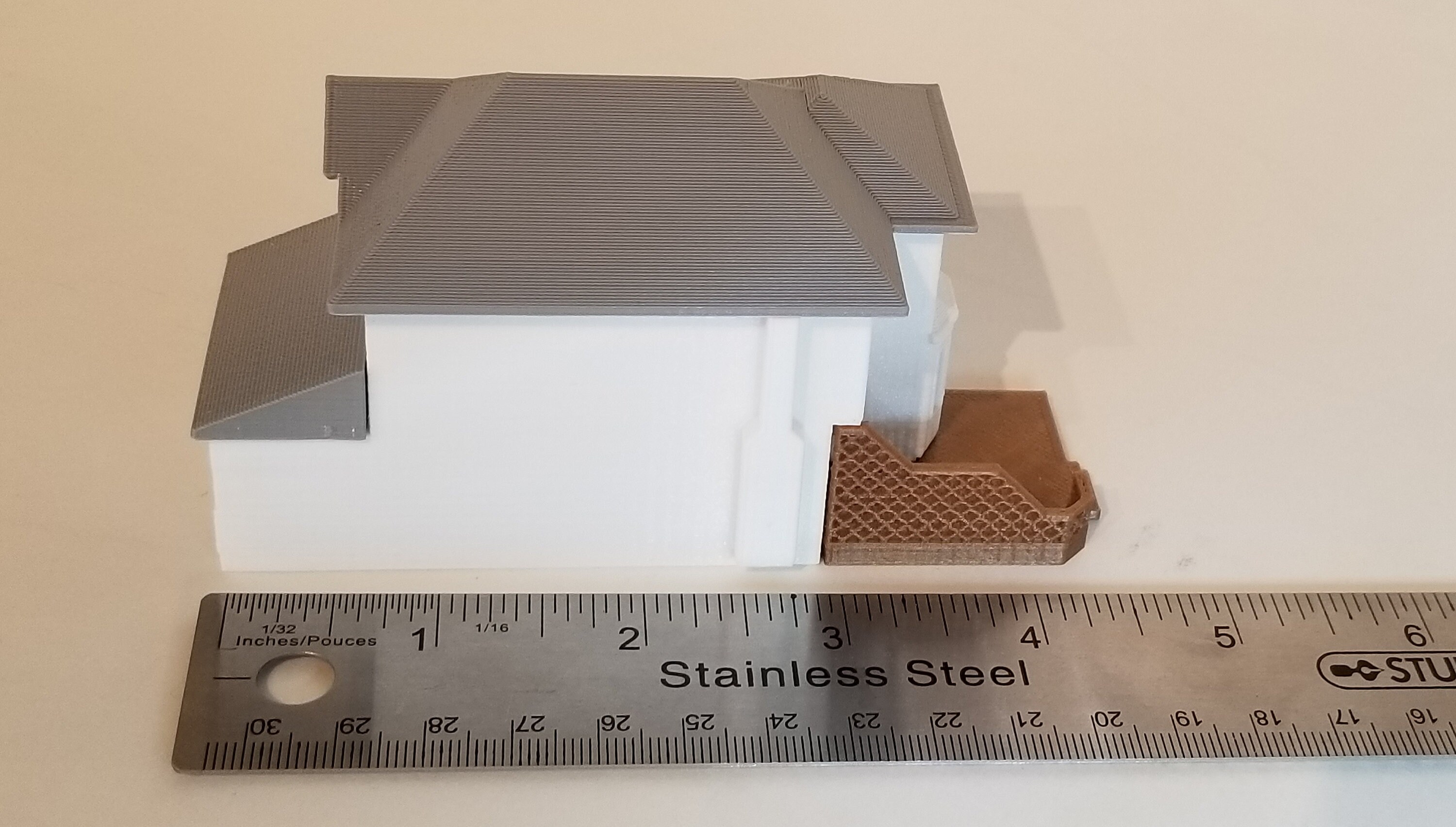 N Scale Suburban Home 3 Model Building Kit 3D Printed in - Etsy