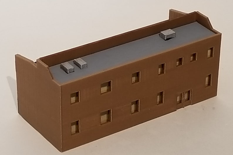 N Scale Building 8 set Model Building Kit 3D Printed in - Etsy