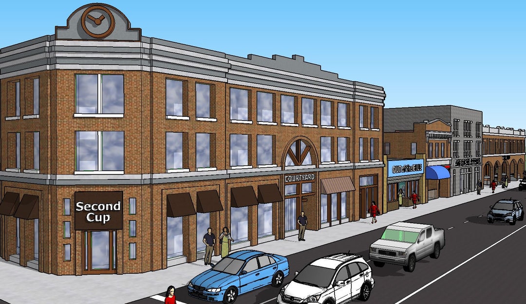 N Scale Building Collection of Eclectic Urban Streetscape Model ...