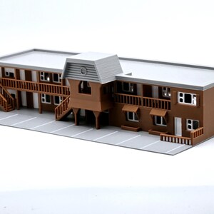 N Scale Roadside Motel: 3D Printed Replica - Etsy