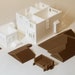 N Scale Suburban Home #1 - Model Building Kit - 3D Printed in PLA ...