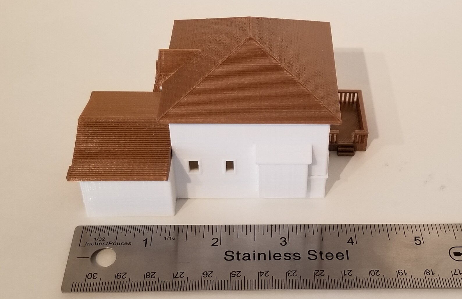 N Scale Suburban Home 2 Model Building Kit 3D Printed in | Etsy