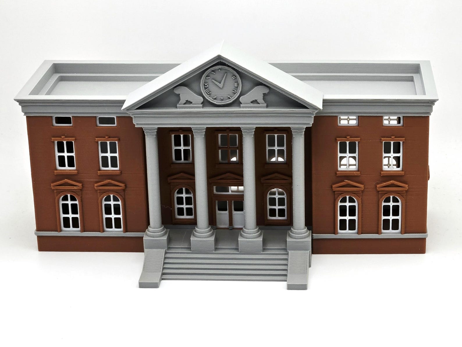 N Scale Back to the Future Clock Tower: 3D Printed Replica - Etsy