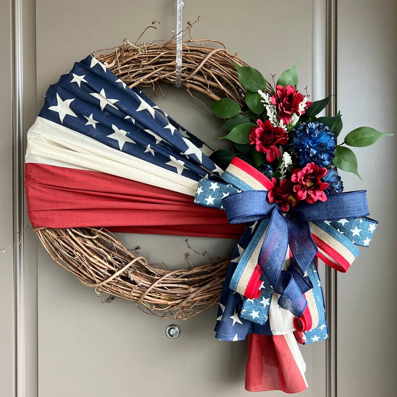 Veterans Day Wreath - Etsy