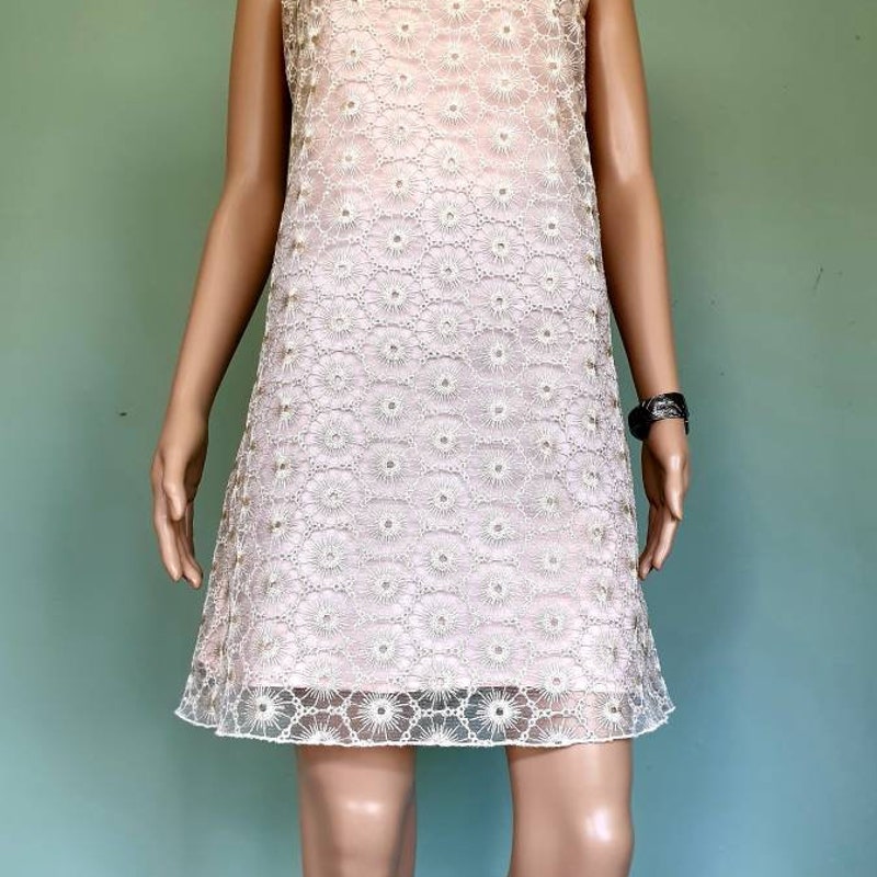 Pink Lace Dress - Etsy