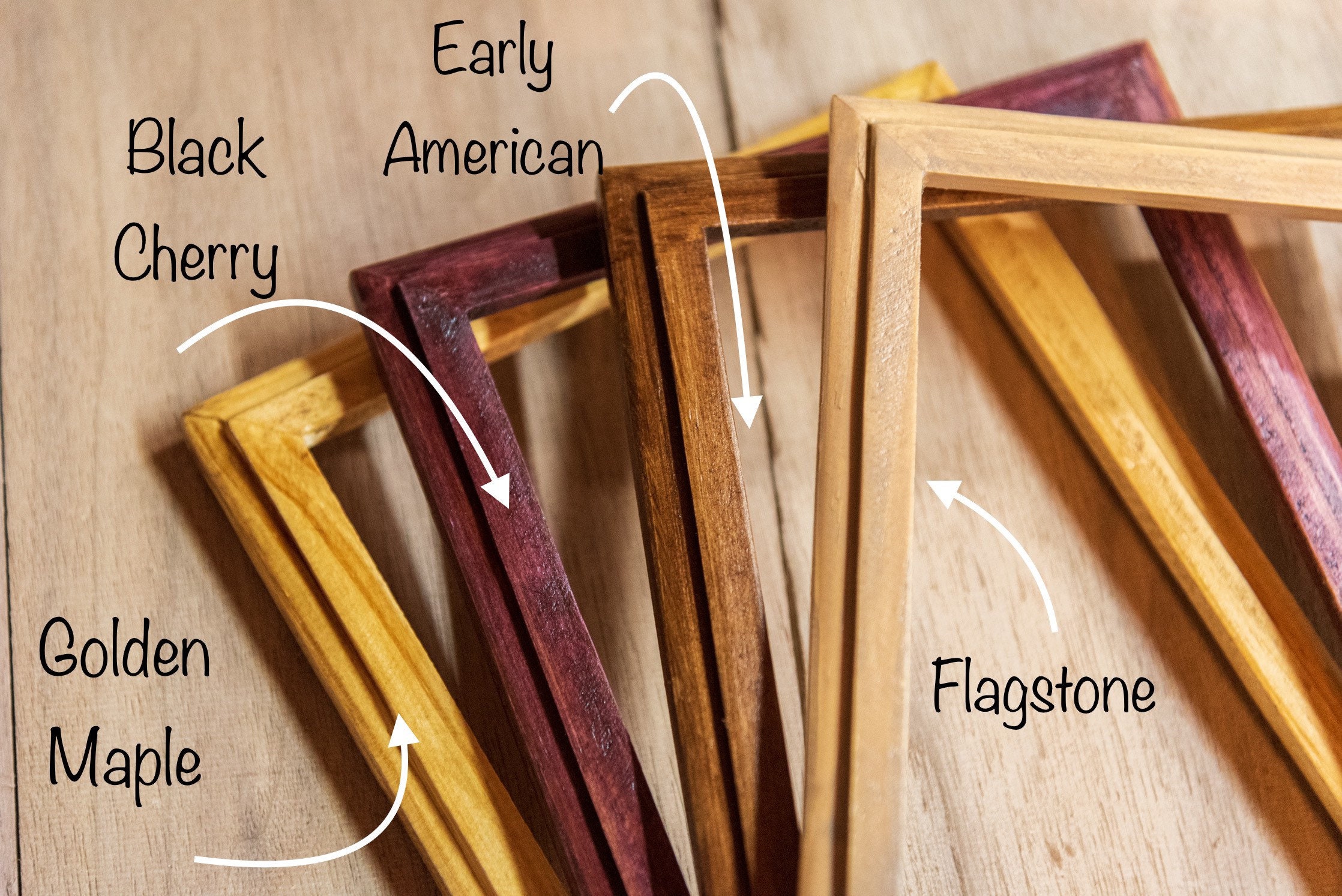 Pacific Northwest Pine Frame Wood Picture Frames 5/8 Wide - Etsy Canada