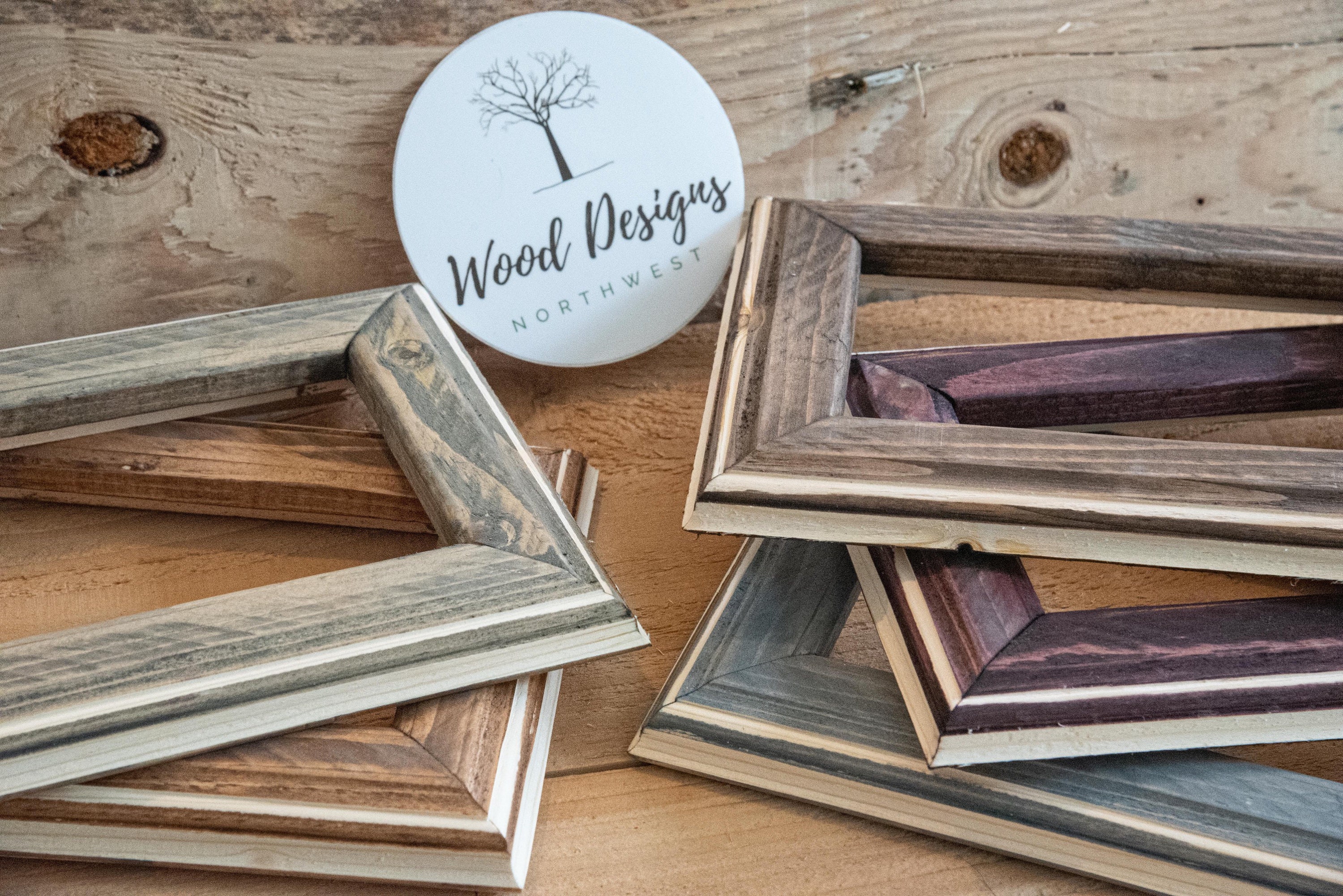 Rustic Wood Frames Wood Picture Frame Custom Wood Picture - Etsy