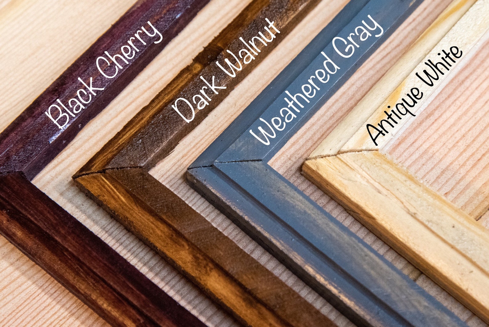 Pacific Northwest Pine Frame Wood Picture Frames 5/8 Wide - Etsy