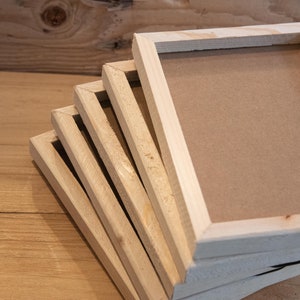 Rustic Wood Picture Frame Set: Pacific Northwest Craft Frames - Etsy
