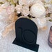 Black Arch Table Number, Luxury Wedding, Acrylic Wedding Decor, Laser ...