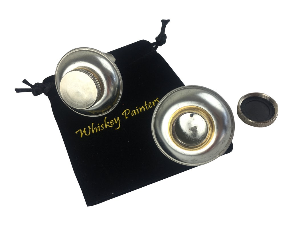 Travel Palette Cup Set: Stainless Steel, Airtight, Made in Italy - Etsy