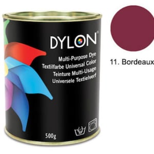 DYLON Multipurpose Professional Fabric Dye 1 Lb Tins. 1 Dyes in Set ...