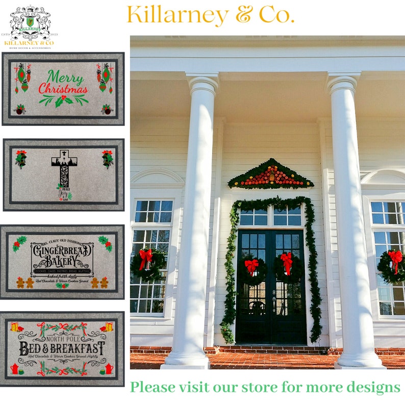 Oh Holy Night Nativity Doormat – Christmas Holiday Decor - Etsy