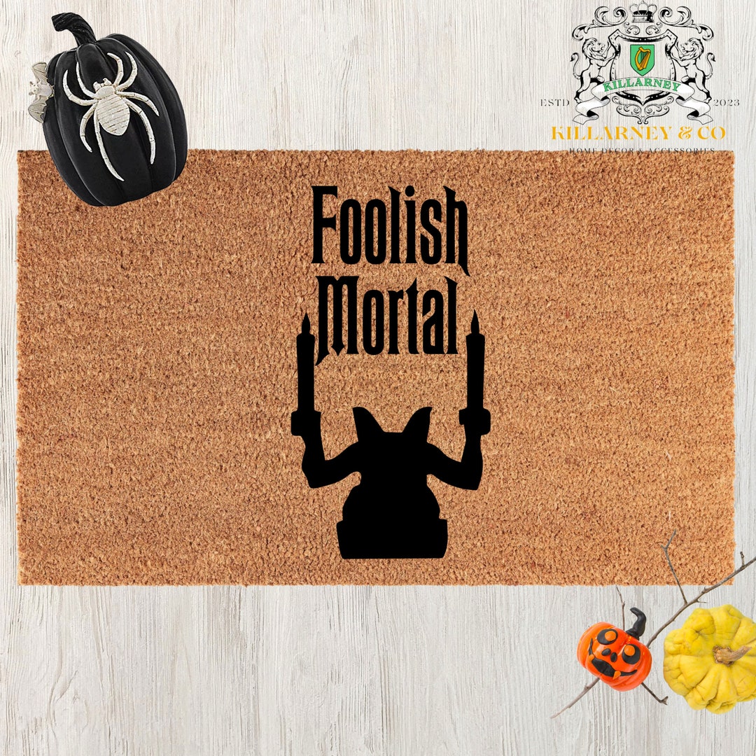 Foolish Mortal Gargoyle, Haunted Mansion Decor, Disney Haunted Mansion ...