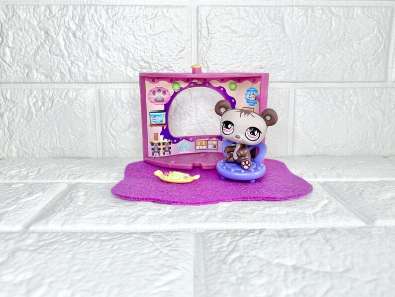 LPS Panda Bear Vintage Littlest Pet Shop Lps Old Littlest - Etsy