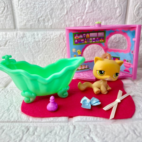 Littlest Pet Shop Orange Cat - Etsy