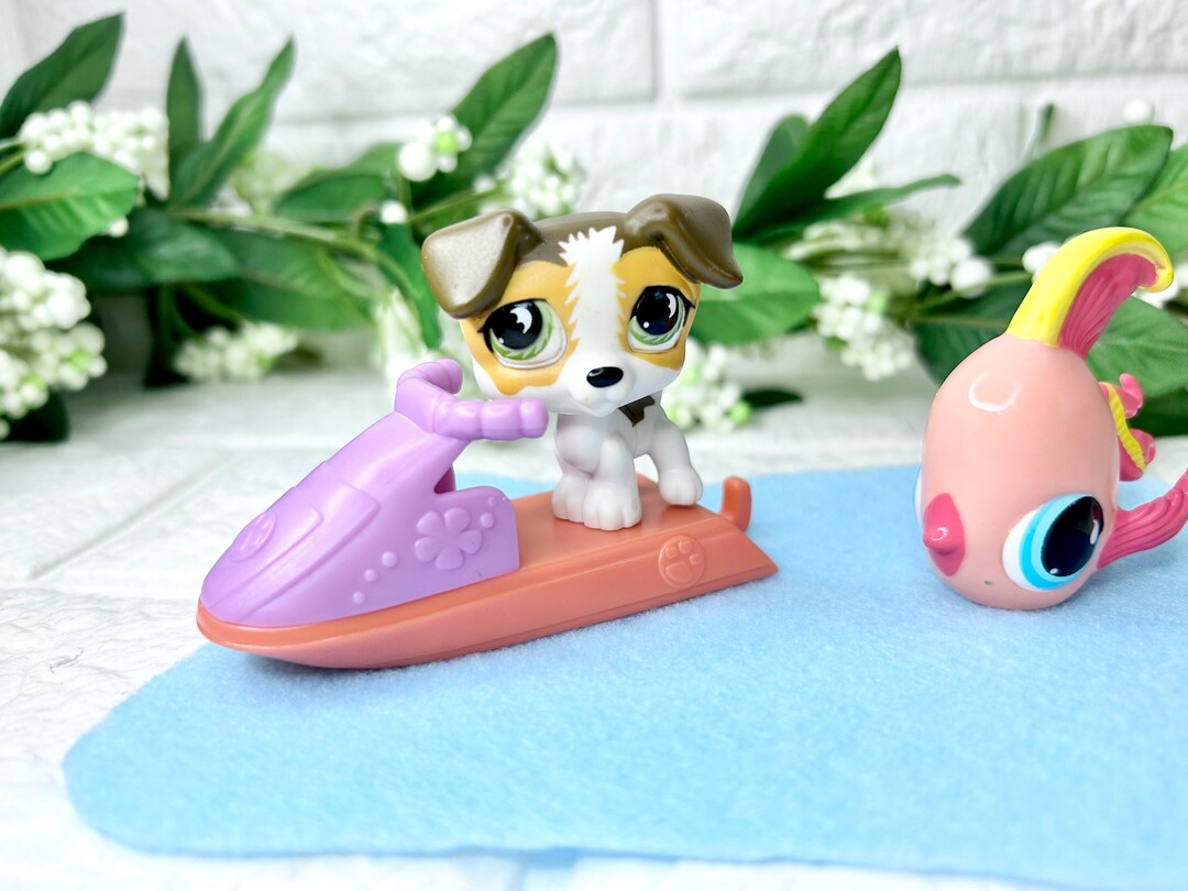 LPS Jack Russell Pup 804 and Angel Fish 643 - Etsy