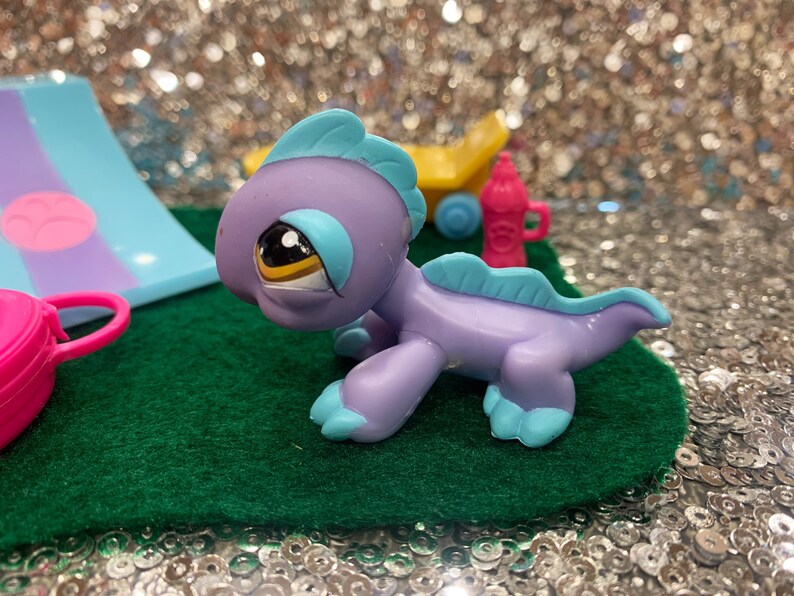 LPS Lizard Iguana Gecko Vintage Littlest Pet Shop Lps Old - Etsy