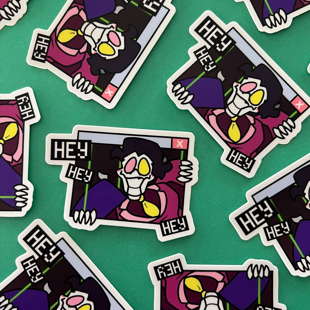Deltarune NEO Sticker Die Cut Sticker 3 - Etsy