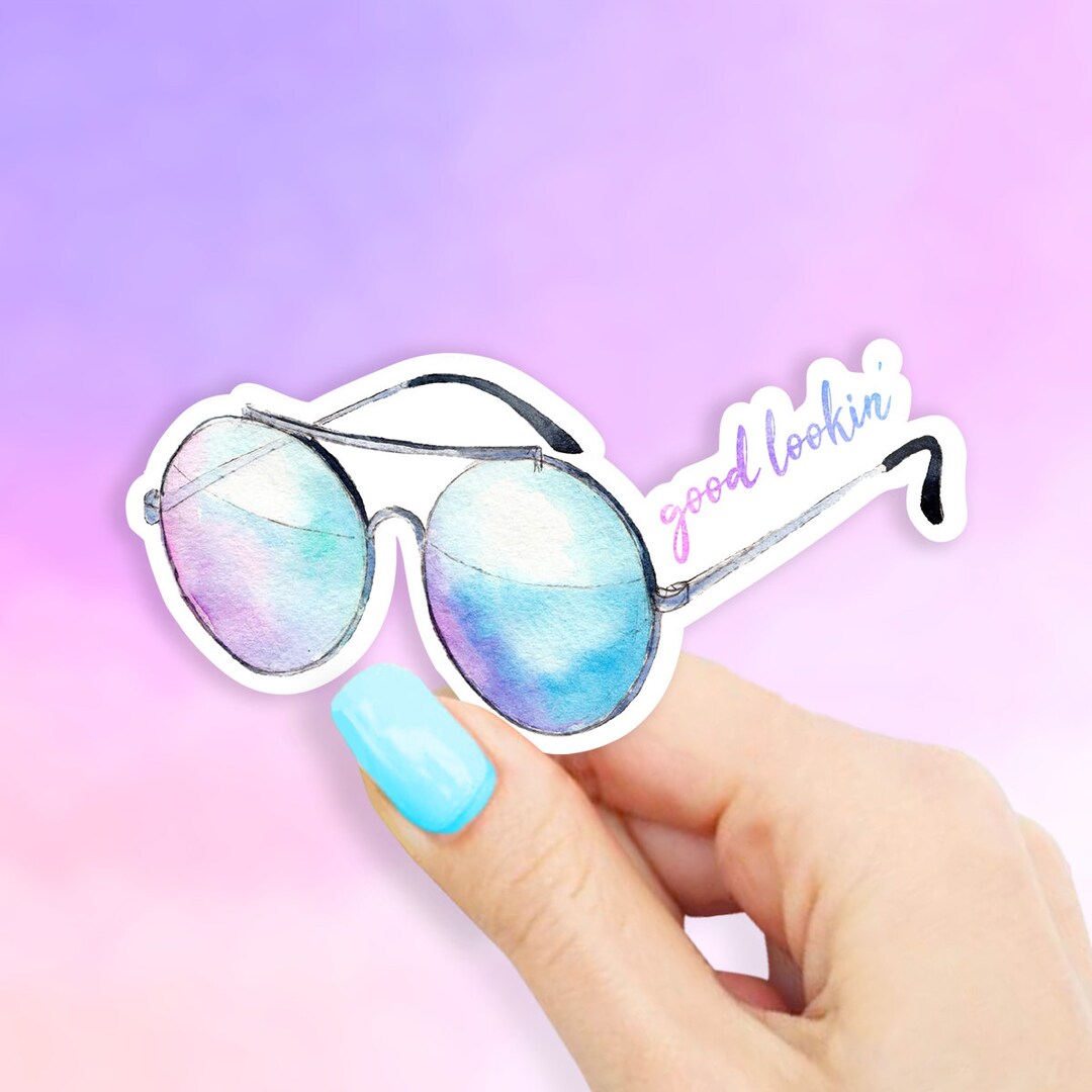 Good Lookin Glasses Sticker - MacBook Stickers | Laptop Stickers ...
