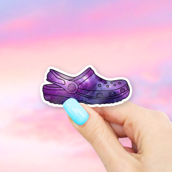 Galaxy Croc Sticker Croc Stickers Croc Sticker Macbook - Etsy