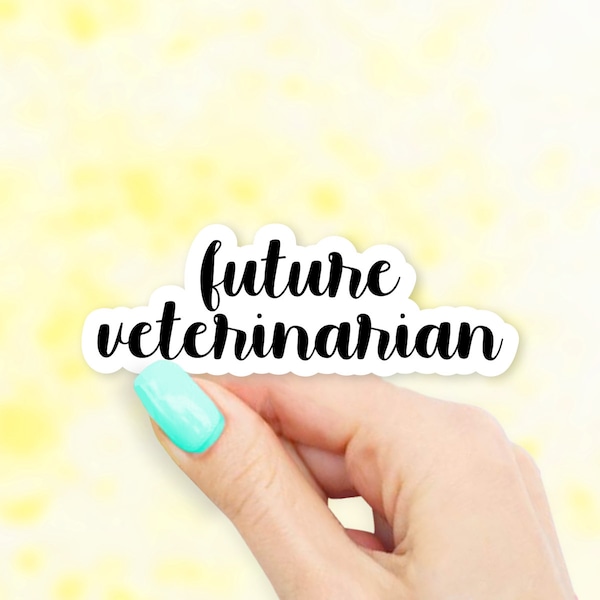 Future Veterinarian Stickers - Etsy