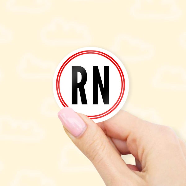 Rn Stickers - Etsy