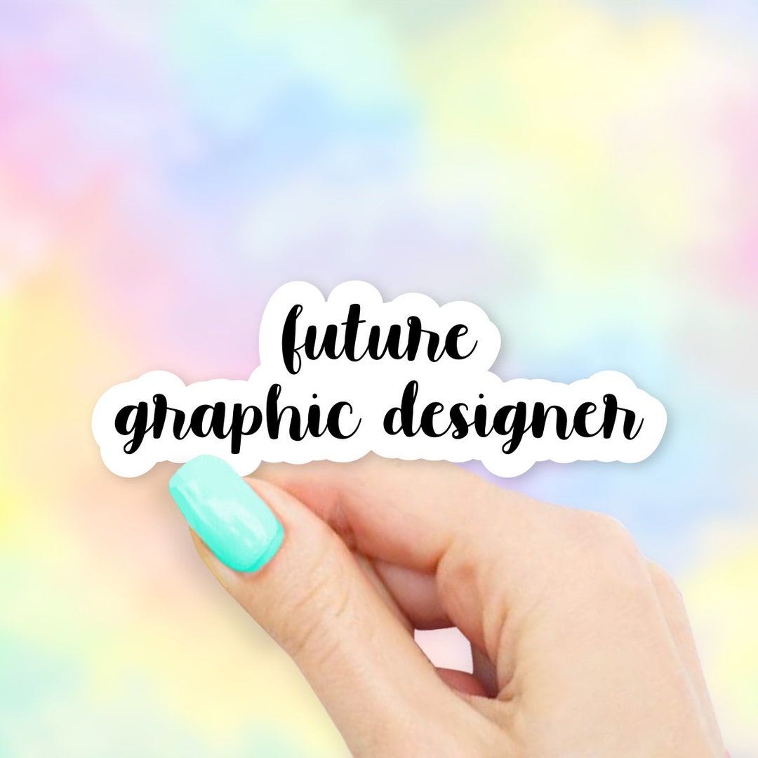 Future Graphic Designer Sticker Future Stickers Career Stickers MacBook ...