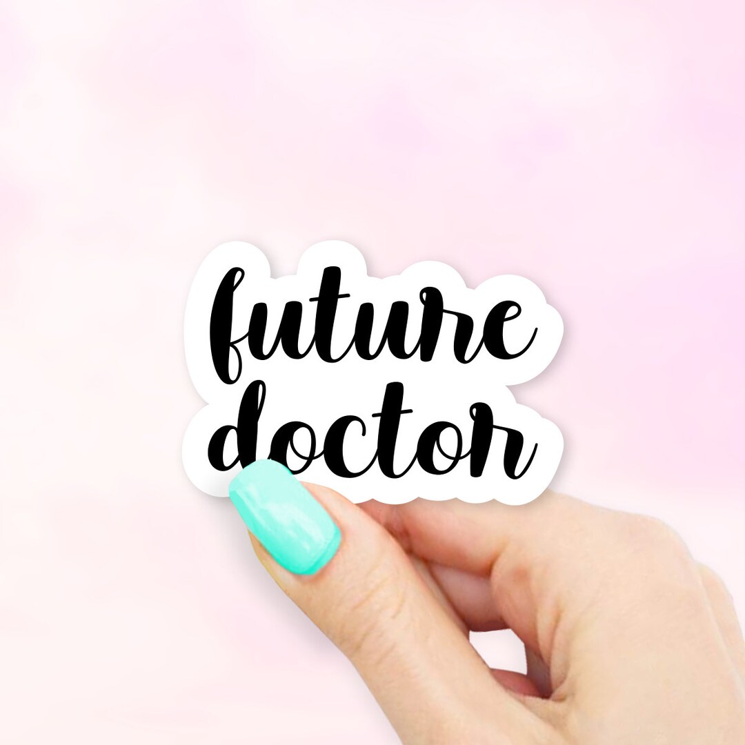 Future Doctor Sticker - Future Stickers | Career Stickers | MacBook ...